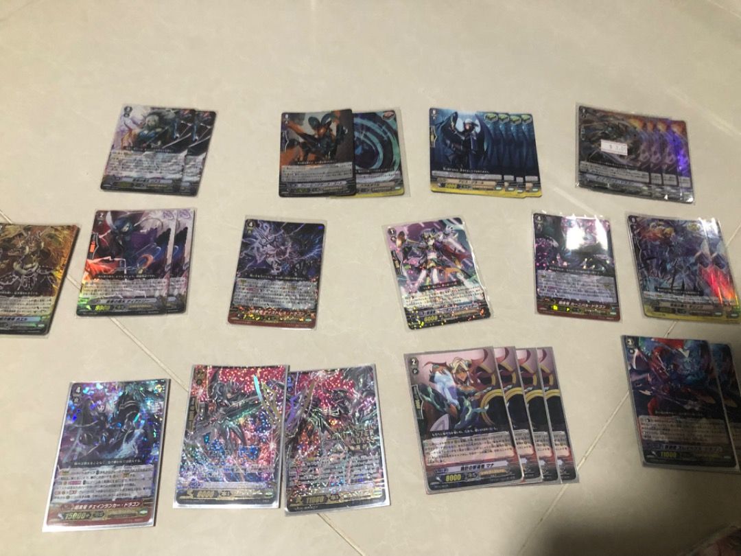WTT/WTS revengers v-premium deck raging form raging fall shadow paladin ...