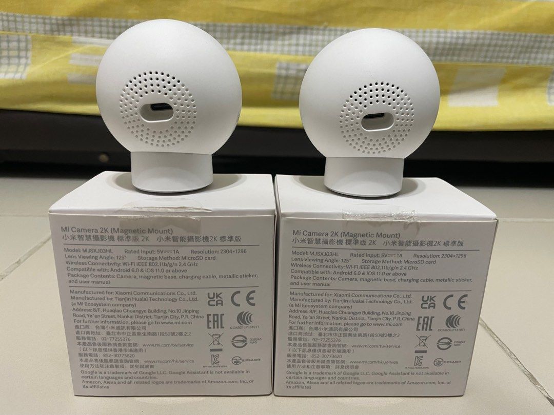 Xiaomi Mi Camera 2K CCTV (12-month warranty; yet to start), Furniture ...