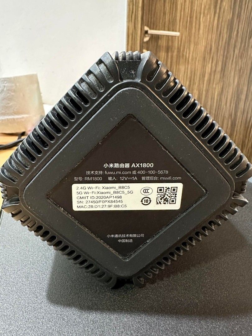 Xiaomi Mi Router AX1800 AX 1800 Mesh Modem WiFi 6, Computers & Tech ...