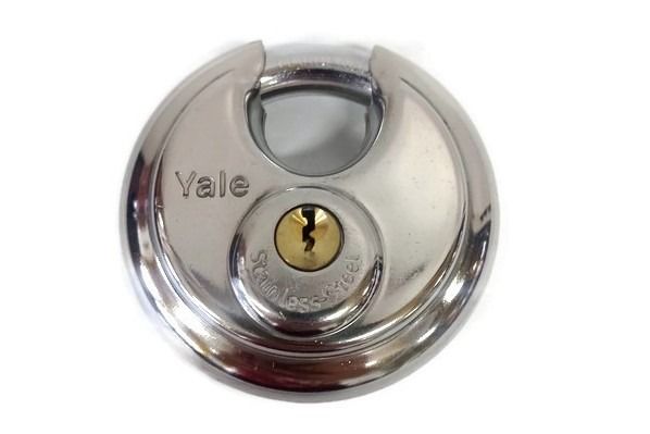 Yale MOON DISKUS ROUND PADLOCK 70mm Made in Taiwan, Furniture & Home ...