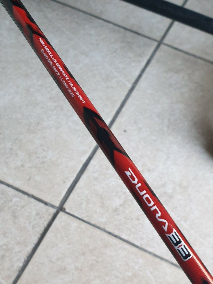 Yonex Duora 33 badminton racket, Sports Equipment, Sports & Games ...