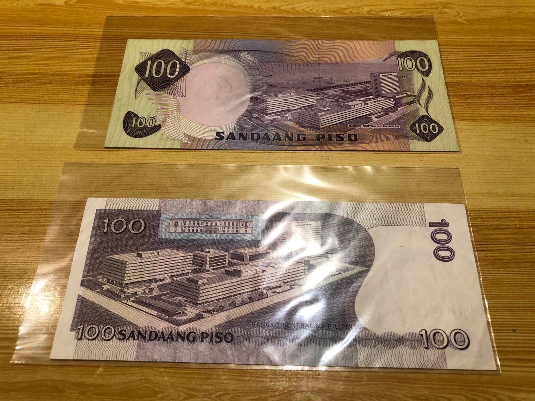 100 piso paper, Hobbies & Toys, Memorabilia & Collectibles, Currency on ...