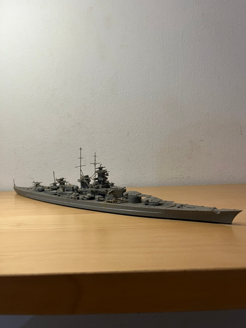 1/700 German battleship Gneisenau, Hobbies & Toys, Toys & Games on ...