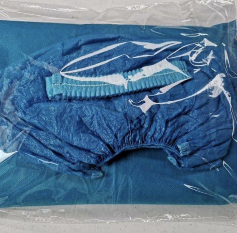 1 set PPE Isolation Gown, Health & Nutrition, Medical Supplies & Tools ...