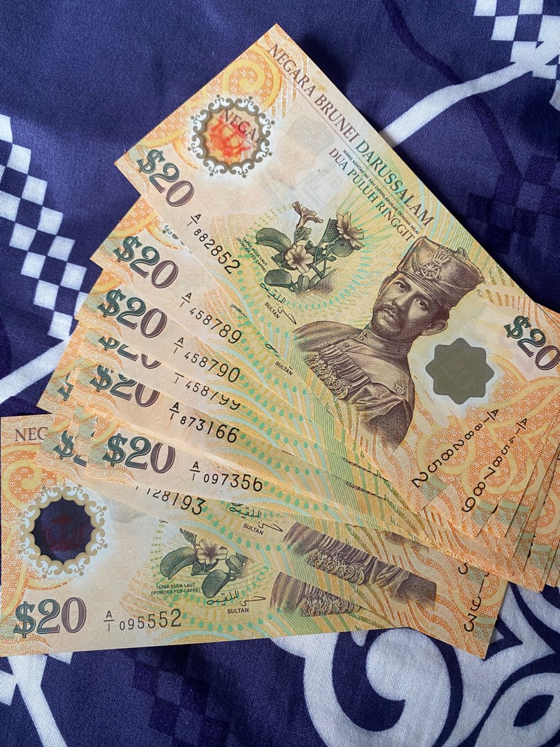 $20 Brunei commemorative note, Hobbies & Toys, Memorabilia ...