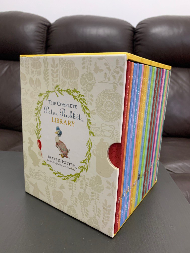 23 books box set: The complete Peter Rabbit, 興趣及遊戲, 書本 & 文具, 小說 & 故事書 ...