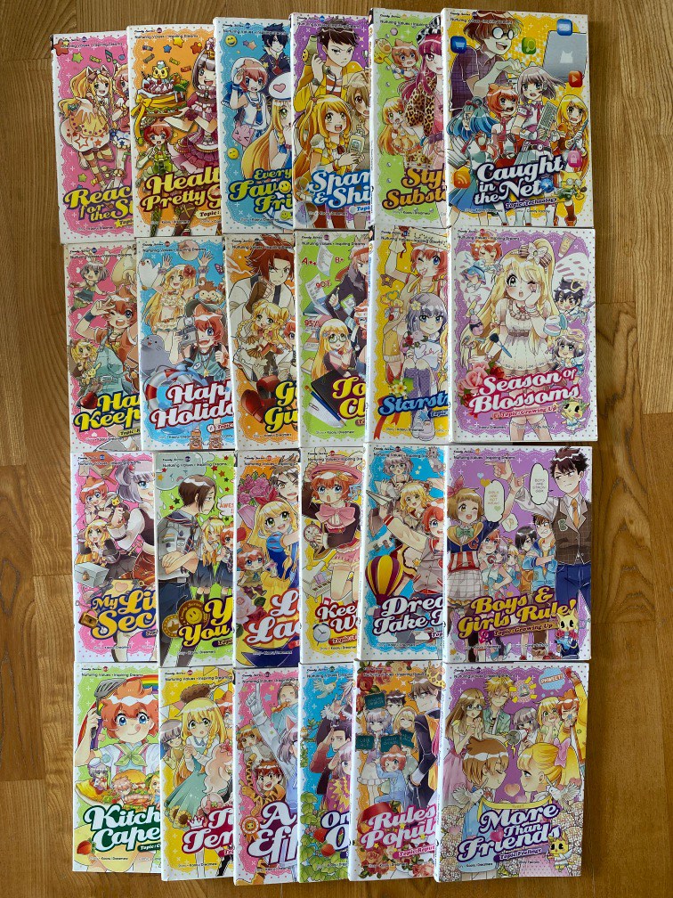 24 Candy Jem Comics (G01-G24), Hobbies & Toys, Books & Magazines ...