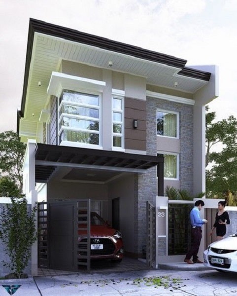 80 sqm 3BR CUSTOMIZABLE Design Single Attached Houses in GREENVIEW ...