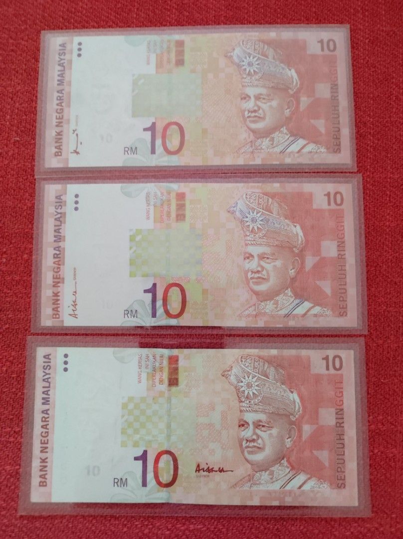 8th, 9th & 10th series RM10 3 Pcs @ $60, Hobbies & Toys, Memorabilia ...