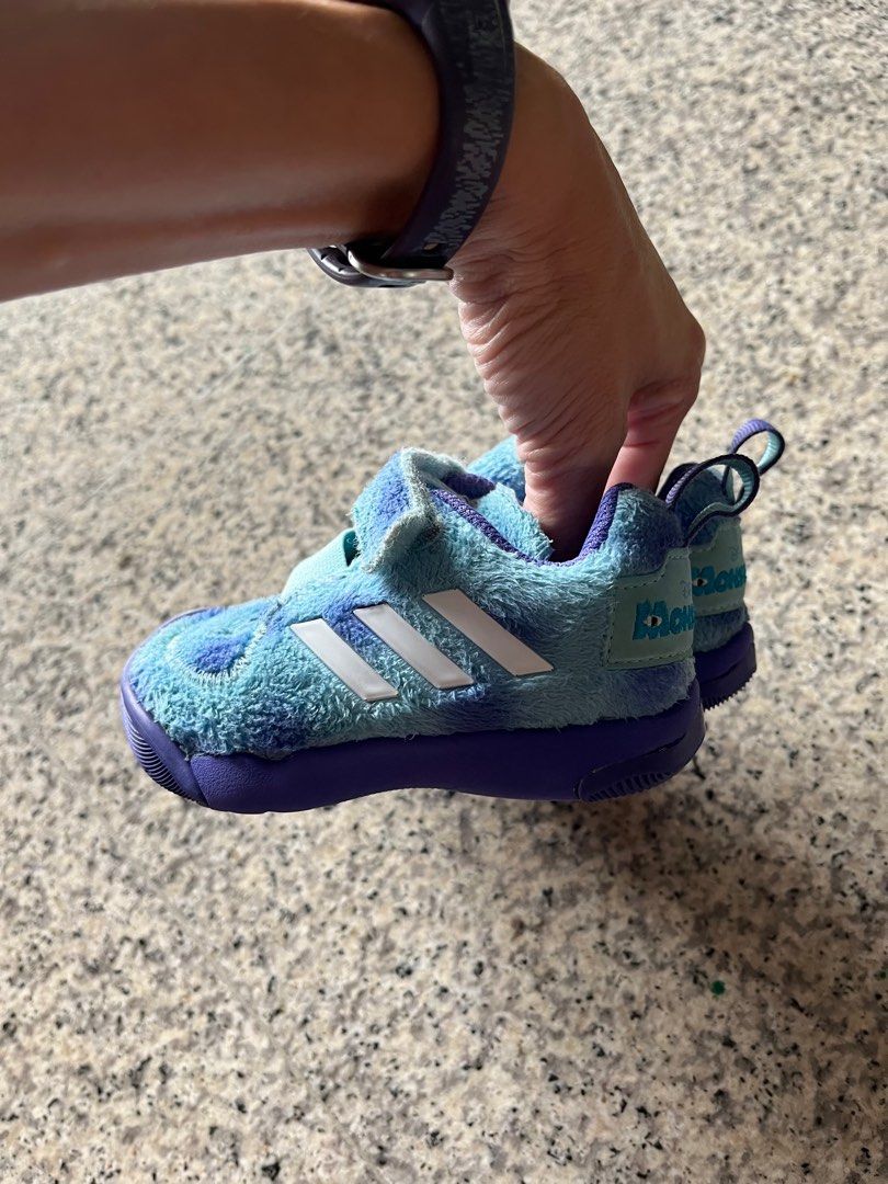 Adidas Kids shoes monsters inc edition, Babies & Kids, Babies & Kids ...