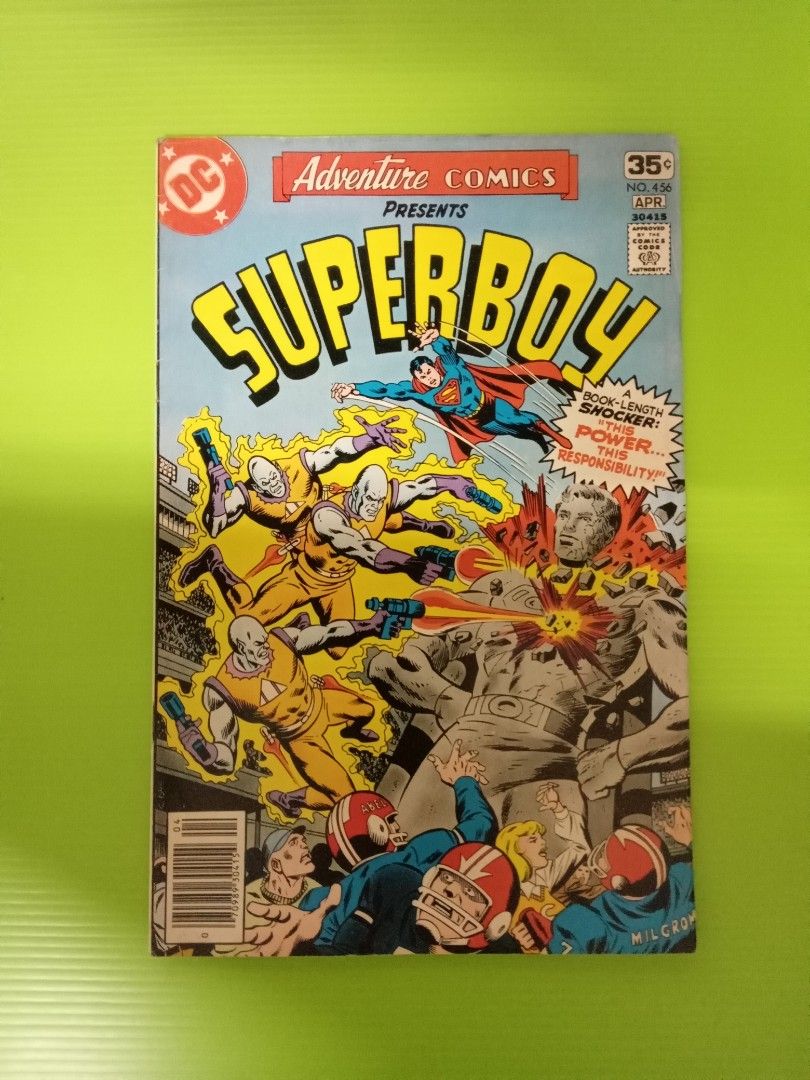 Adventures Comics #456 ( Al Milgrom - Cover Art ) DC BRONZE Age Comics ...