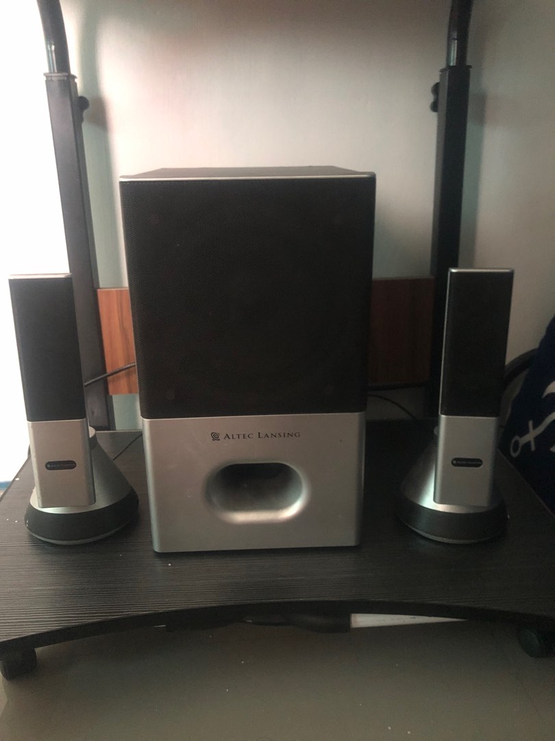 ORIGINAL ALTEC LANSING WIRED AMPLIFIED SPEAKER SYSTEM for SALE, Audio ...