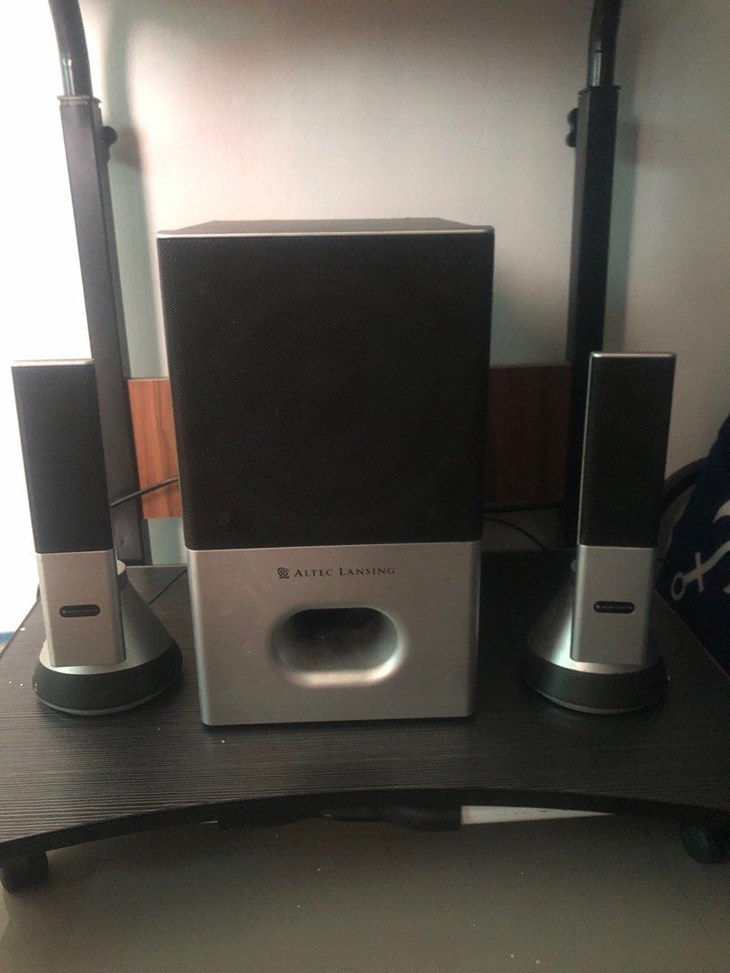 ORIGINAL ALTEC LANSING WIRED AMPLIFIED SPEAKER SYSTEM for SALE, Audio ...