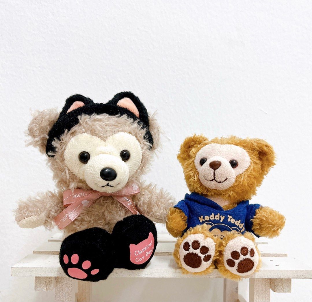 Amuse Classical Bear Cos Cat & Brown Bear Plush, Hobbies & Toys, Toys ...
