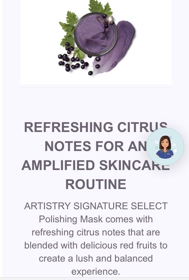 [Amway] ARTISTRY Signature Select Polishing Mask, Beauty & Personal ...