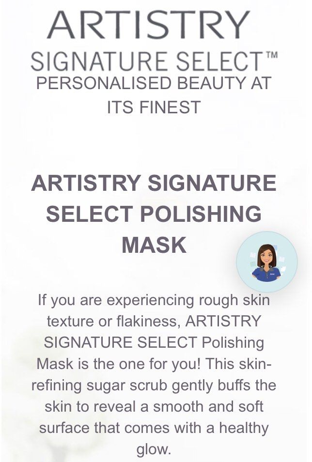 [Amway] ARTISTRY Signature Select Polishing Mask, Beauty & Personal ...