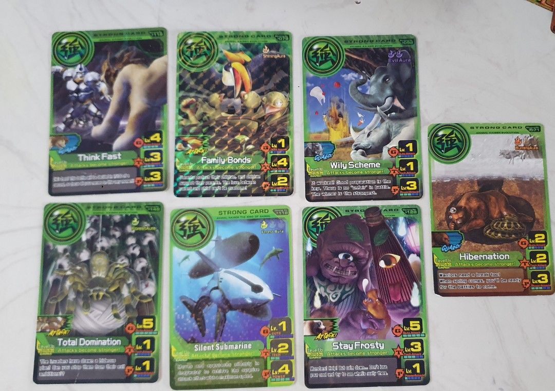 Animal Kaiser cards, Hobbies & Toys, Toys & Games on Carousell