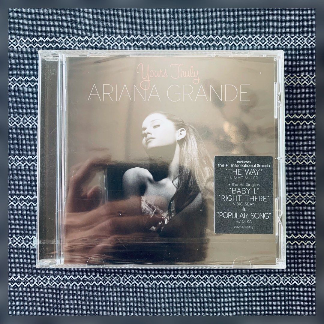 Ariana Grande - Yours Truly [Imported Edition] CD, Hobbies & Toys ...