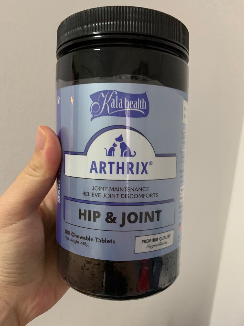 Arthrix hip and joint tablets, Pet Supplies, Pet Food on Carousell