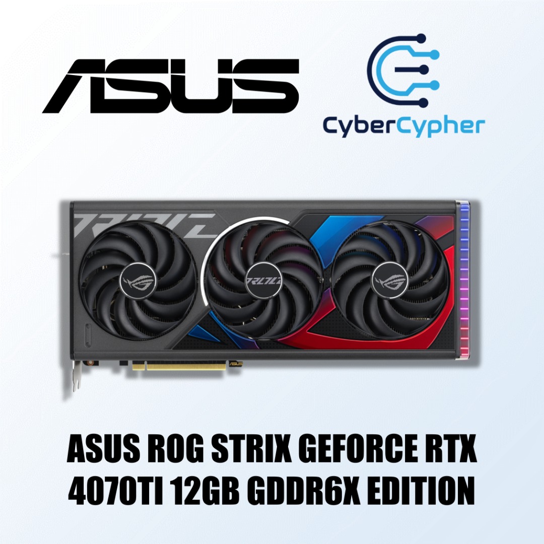 ASUS ROG Strix GeForce RTX 4070Ti 12GB GDDR6X TUF-RTX4070TI-12G-GAMING ...