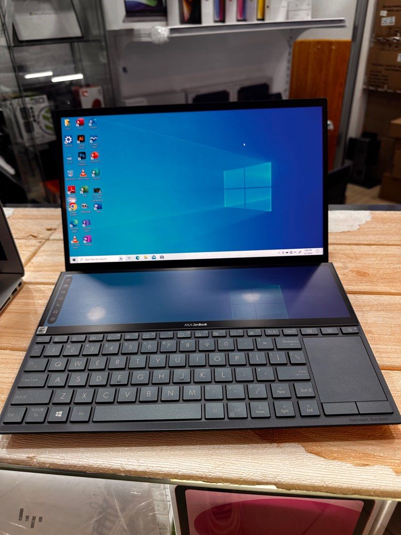 ASUS ZENBOOK DUO UX481 SCRNPAD+ (CORE I7-10GEN, 16GB RAM, 512GB SSD, 14 ...