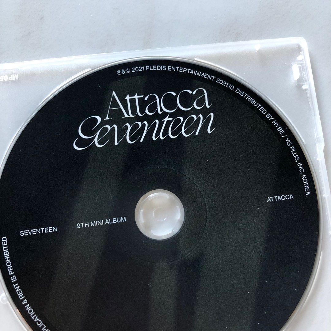 ATTACCA (SEVENTEEN / SVT) , Hobbies & Toys, Music & Media, CDs & DVDs ...