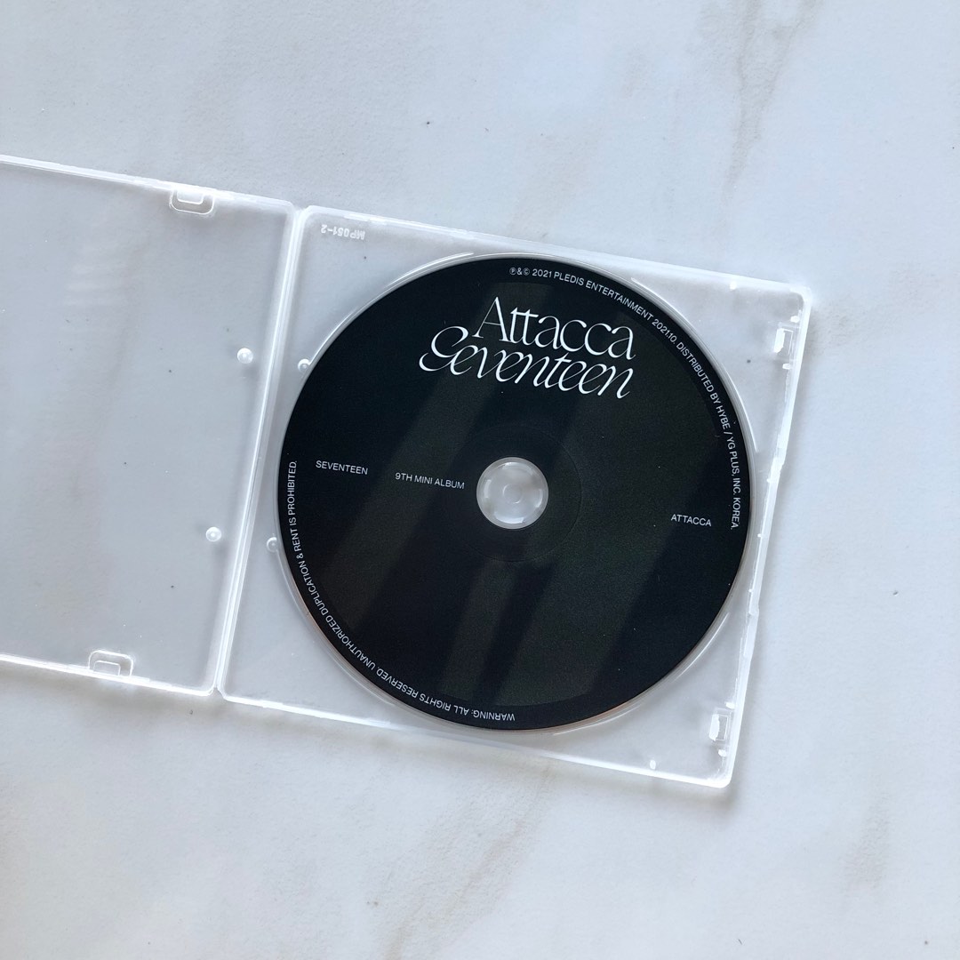 ATTACCA (SEVENTEEN / SVT) , Hobbies & Toys, Music & Media, CDs & DVDs ...