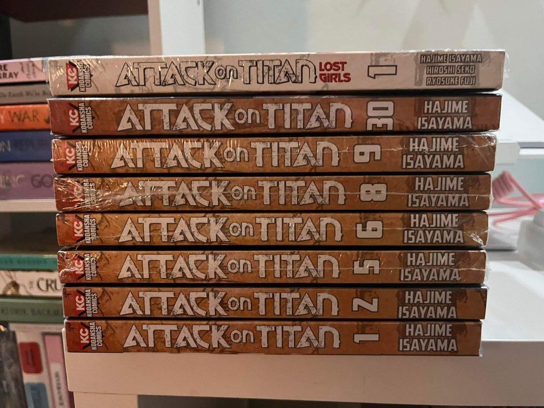 attack on titan set, Hobbies & Toys, Books & Magazines, Comics & Manga ...