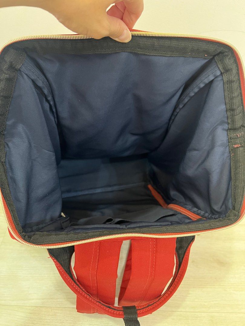 Authentic Red Anello Bagpack, Men's Fashion, Bags, Backpacks on Carousell