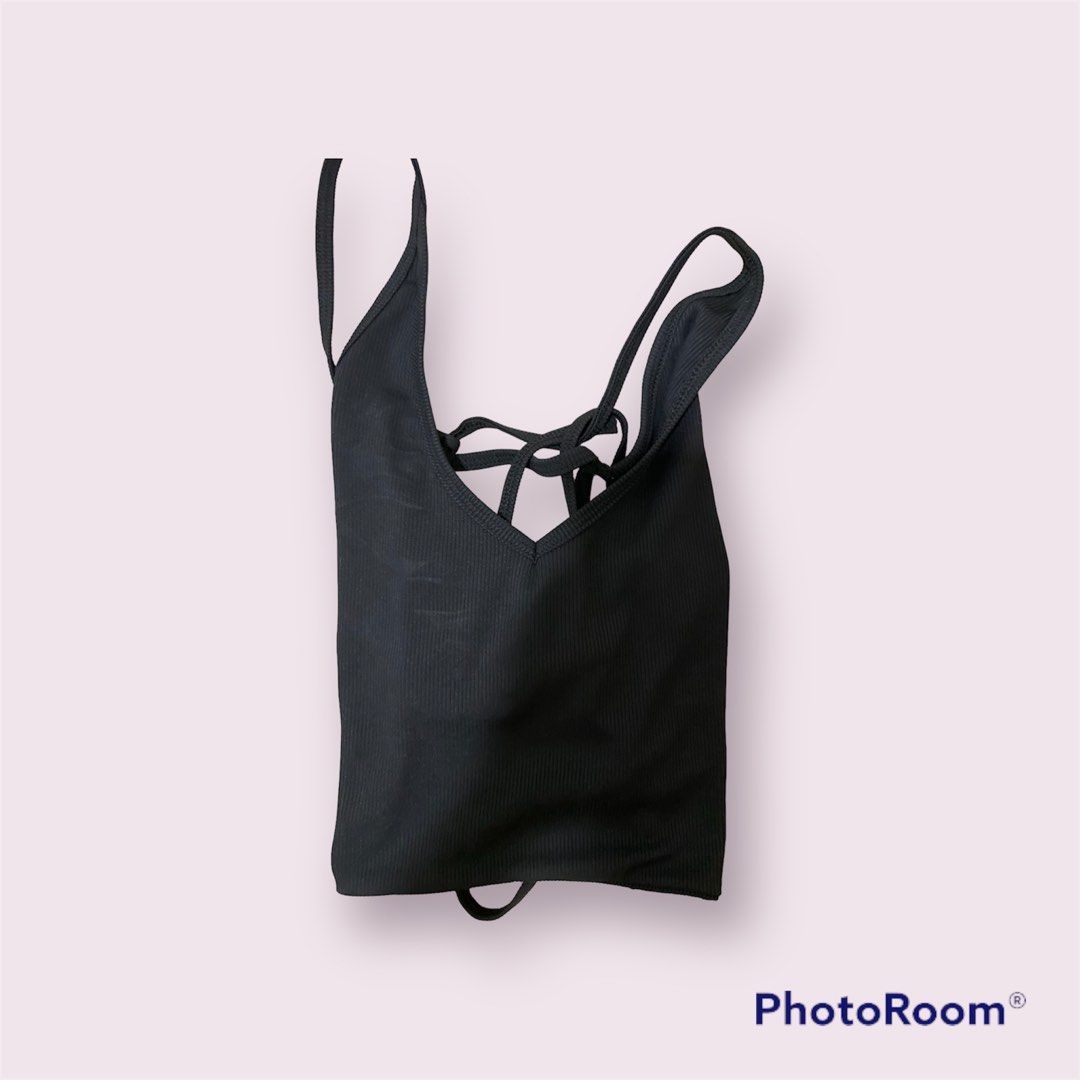 Backless Crop Top On Carousell