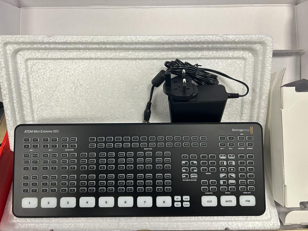 Blackmagic Design ATEM Mini Extreme ISO HDMI Switcher, Photography, Photography Accessories ...