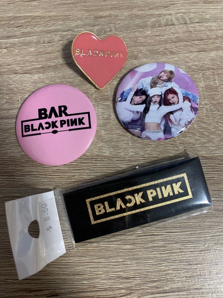 Blackpink pin, Hobbies & Toys, Toys & Games on Carousell