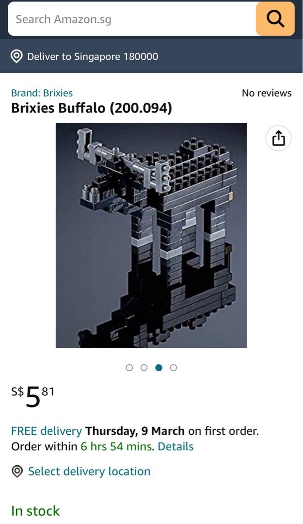 Brixies Buffalo Nano Blocks, Hobbies & Toys, Toys & Games on Carousell