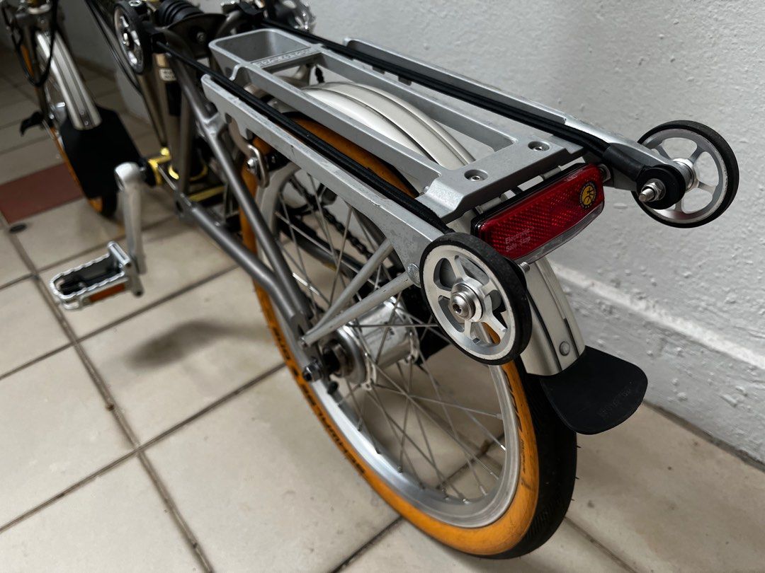 Brompton superlight M6Rx raw lacquer, Sports Equipment, Bicycles ...
