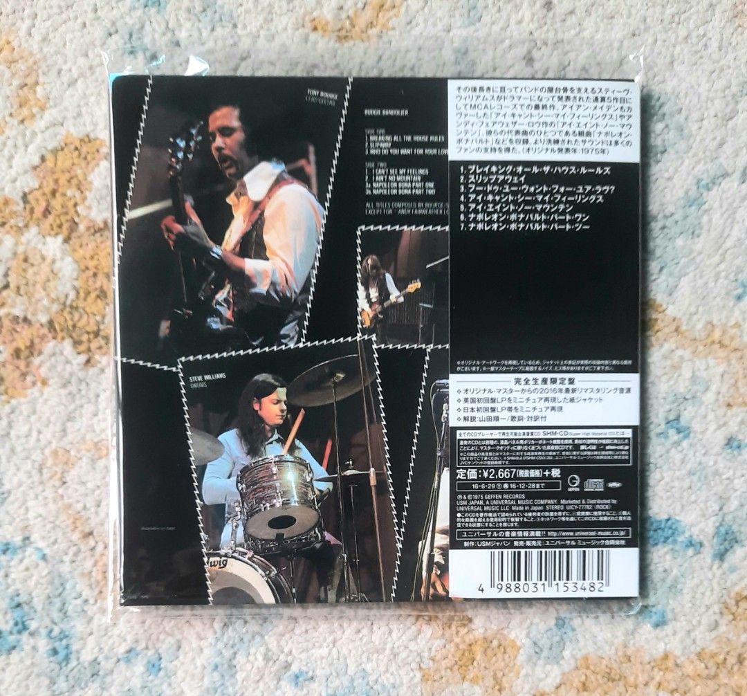 Budgie - Bandolier CD, Hobbies & Toys, Music & Media, CDs & DVDs on ...