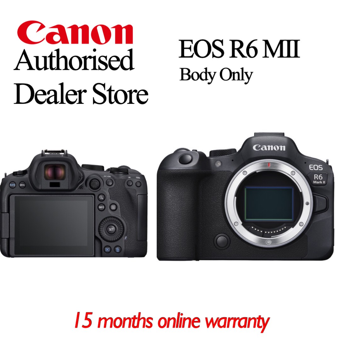 CANON EOS R6 Mark II MII Body Only, Photography, Cameras on Carousell