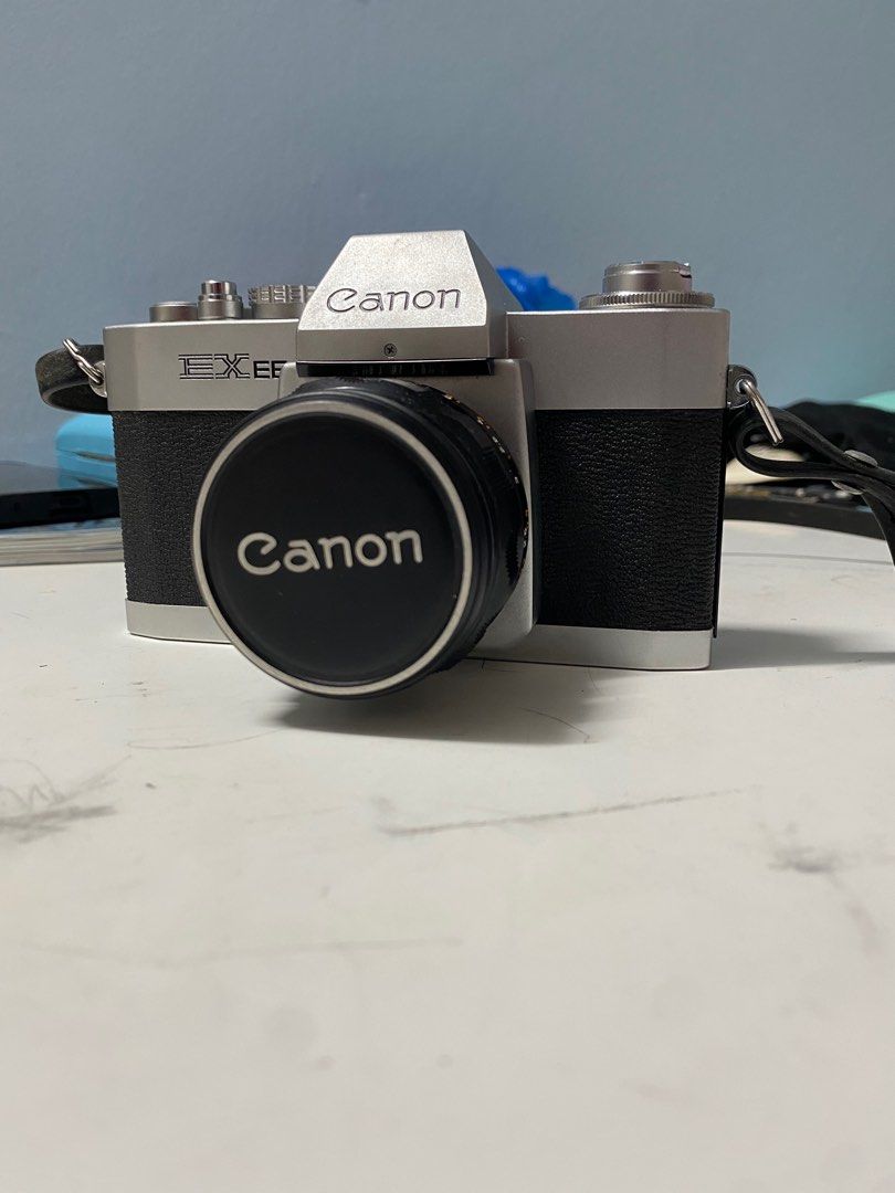 Canon EXee film camera, Photography, Cameras on Carousell