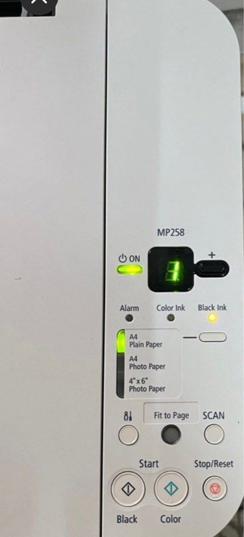 CANON MP258 PRINTER, SCAN AND COPY (3in1), Computers & Tech, Printers ...