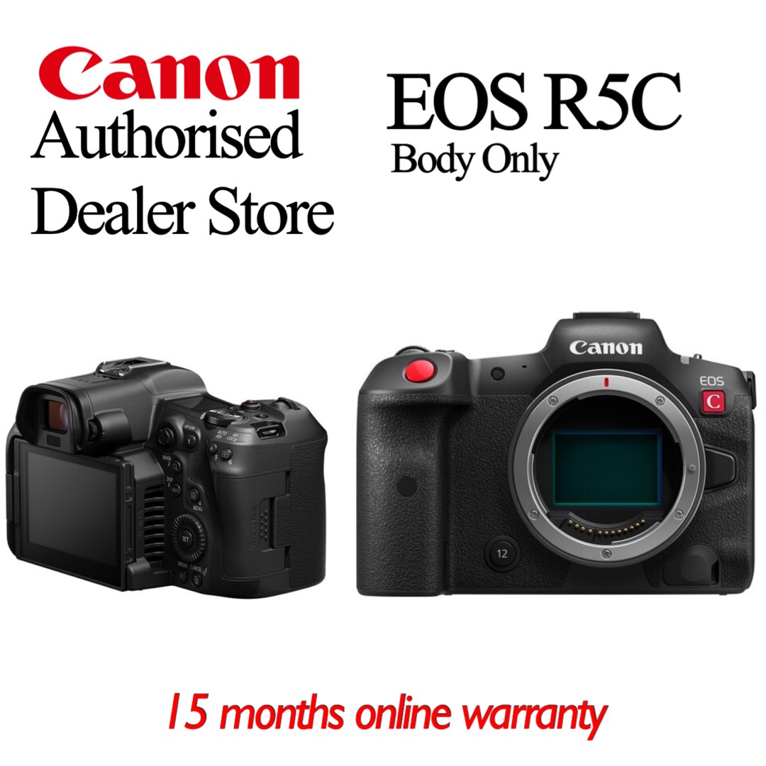 CANON EOS R5C Camera Body Only, Photography, Cameras on Carousell