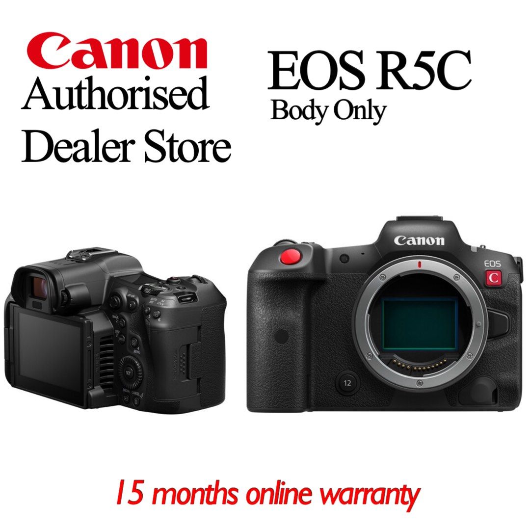 CANON EOS R5C Camera Body Only, Photography, Cameras on Carousell