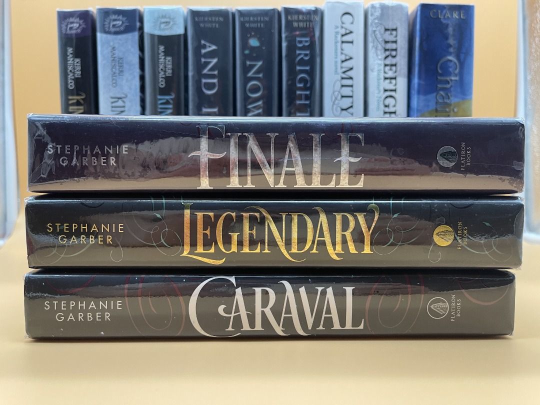 Caraval set by Stephanie Garber HARDCOVER on Carousell