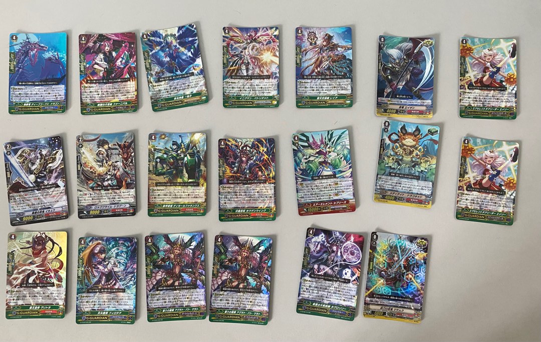 Cardfight Vanguard G Guardian Cards, Hobbies & Toys, Toys & Games on ...