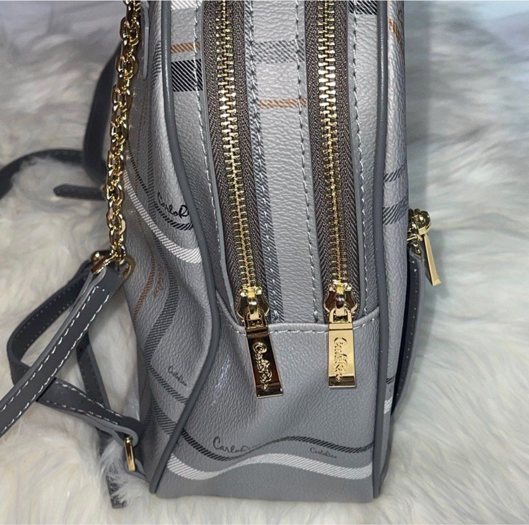 Carlo Rino backpack, Women's Fashion, Bags & Wallets, Backpacks on ...