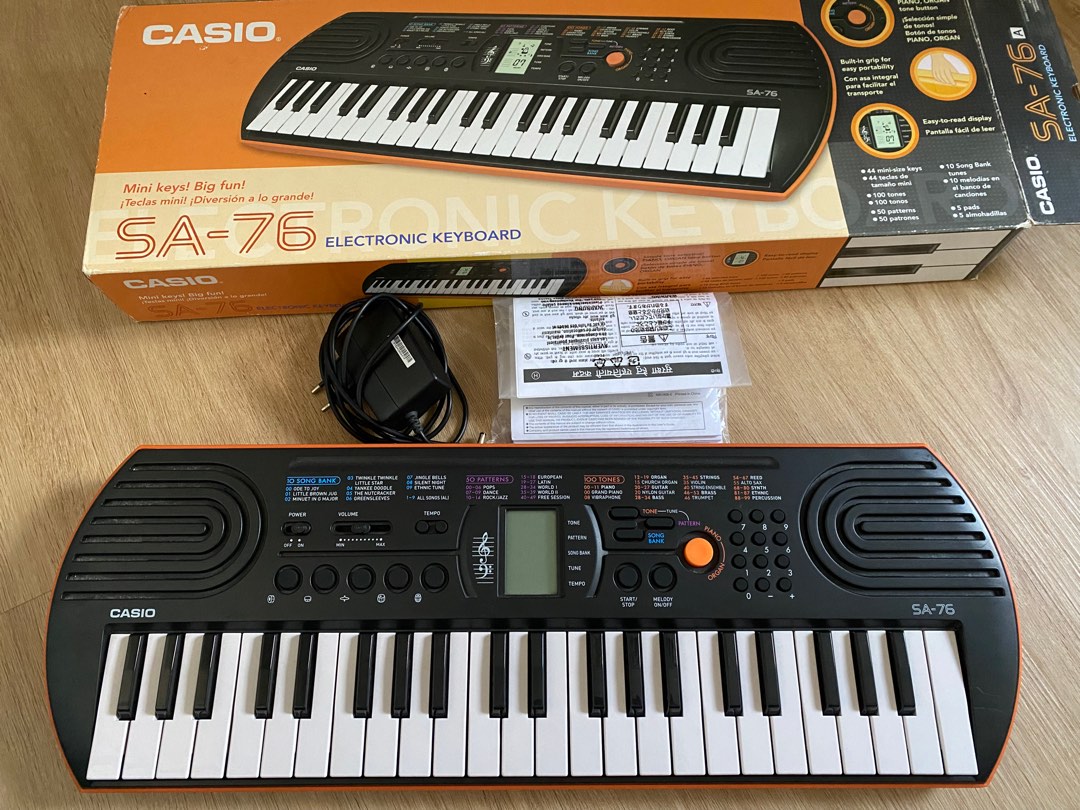 Casio piano keyboard, Hobbies & Toys, Music & Media, Musical ...