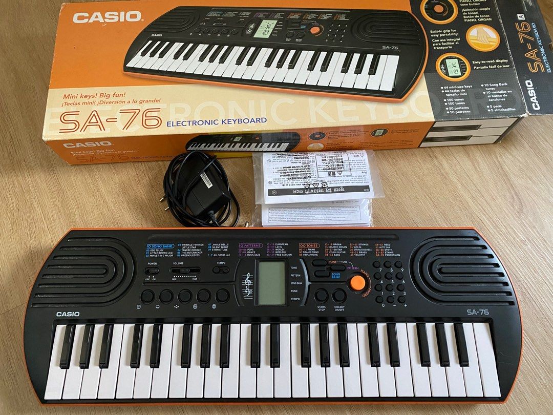 Casio piano keyboard, Hobbies & Toys, Music & Media, Musical ...