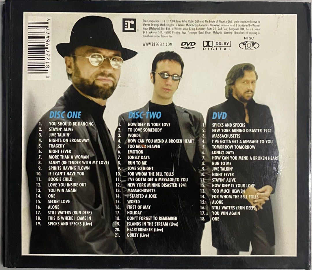 CD Bee Gees, Hobbies & Toys, Music & Media, CDs & DVDs on Carousell