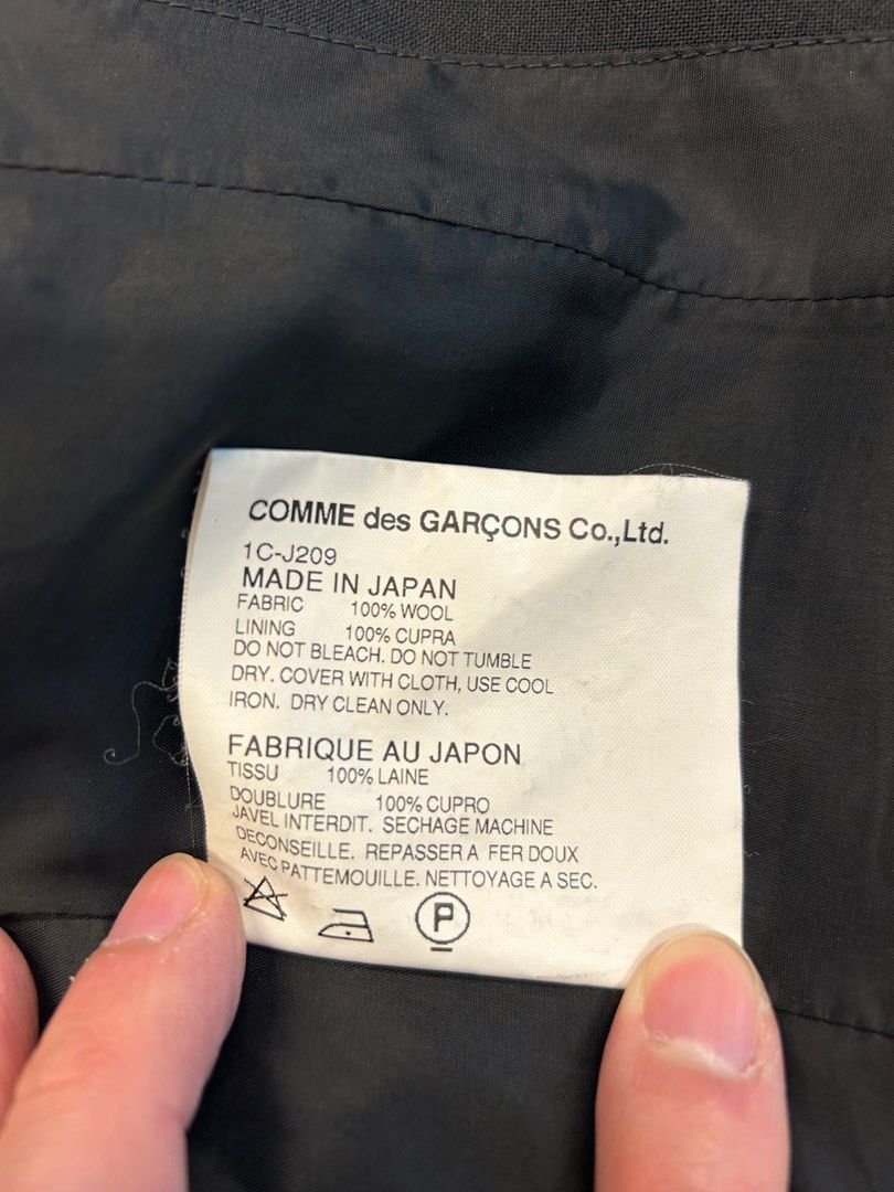 CDG black label mens blazer, Men's Fashion, Coats, Jackets and ...