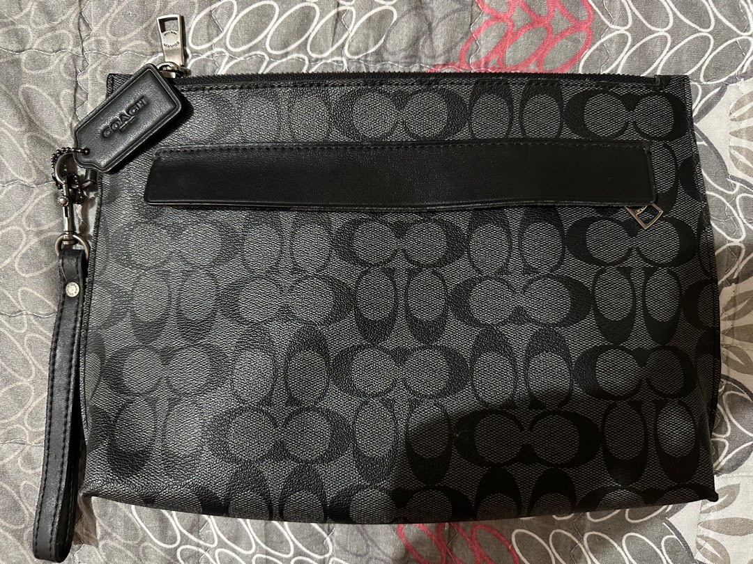 Coach Clutch, Men's Fashion, Bags, Belt bags, Clutches and Pouches on ...
