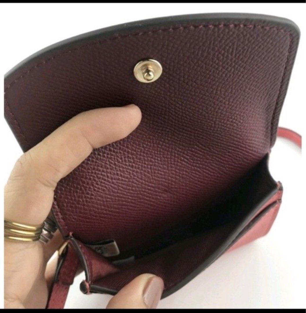 Coach mini sling wallet, Women's Fashion, Bags & Wallets, Wallets ...