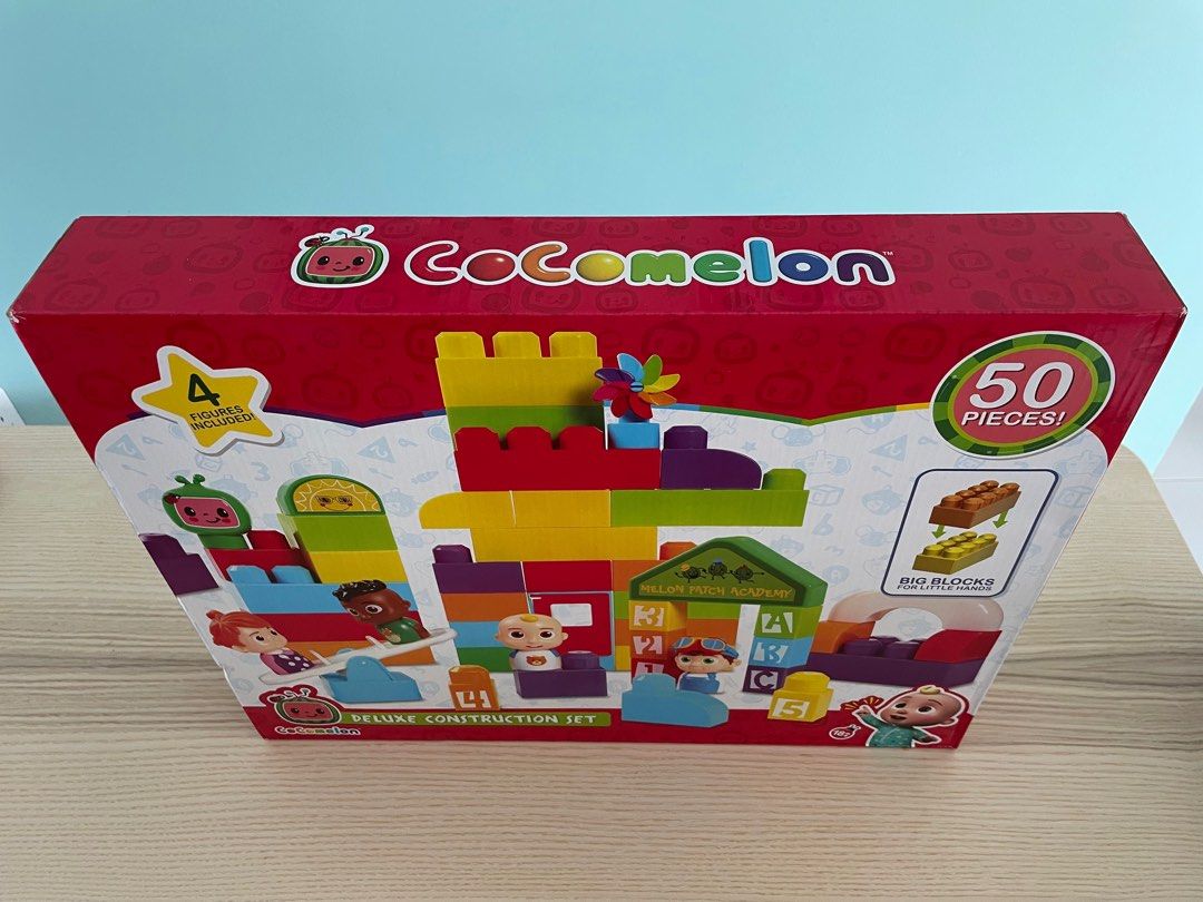 Cocomelon Deluxe Construction blocks set, Hobbies & Toys, Toys & Games ...